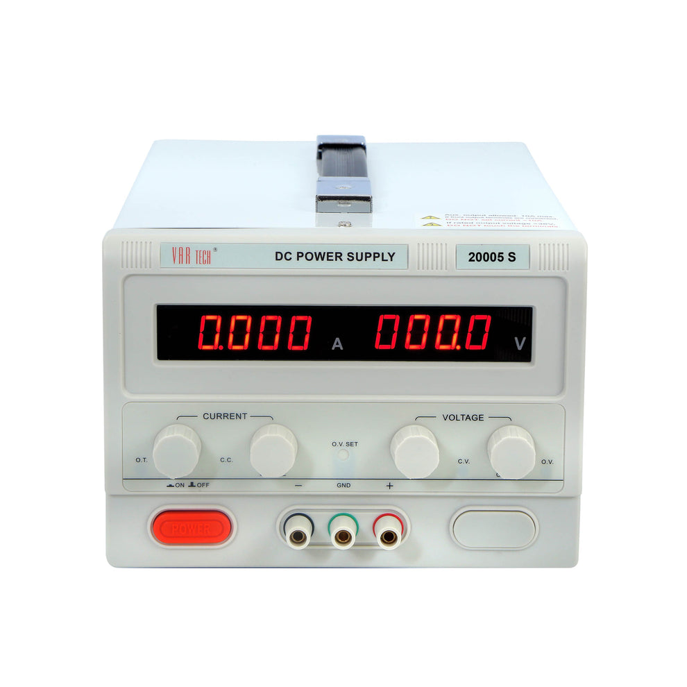 20005 S 200V 5A SMPS Based DC Regulated Power supply – V A R TECH