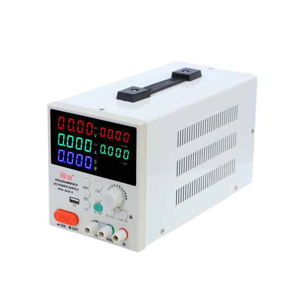 PPS-6010 S Programmable DC power supply 60V 10A with PC Interface – V A R TECH