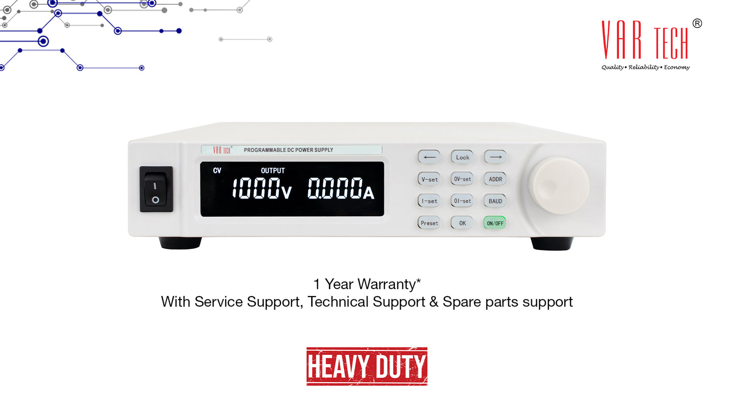 High Voltage DC Power Supply in India | High Current Power Supplies ...