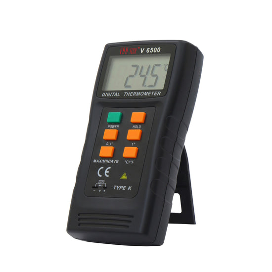 V 6500 Industrial Digital thermometer High precision instrument K type ...