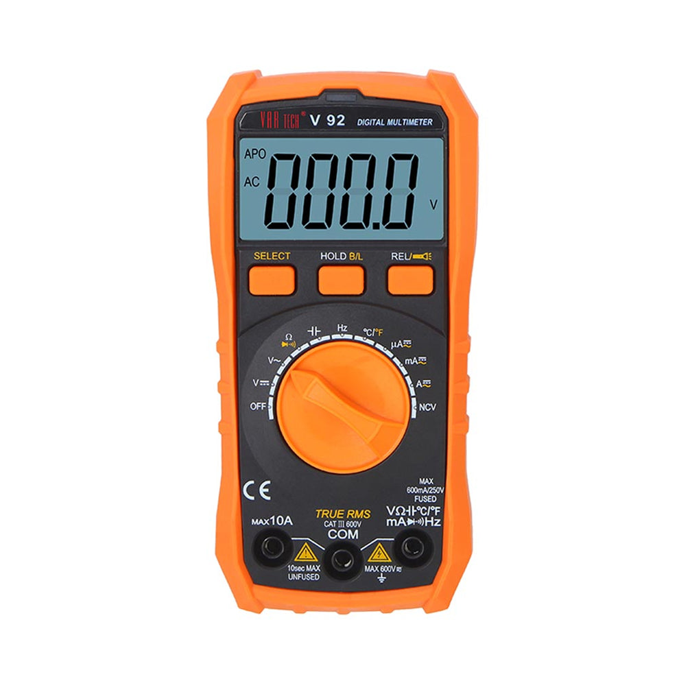 V 92 Digital Multimeter True RMS Auto ranging – V A R TECH